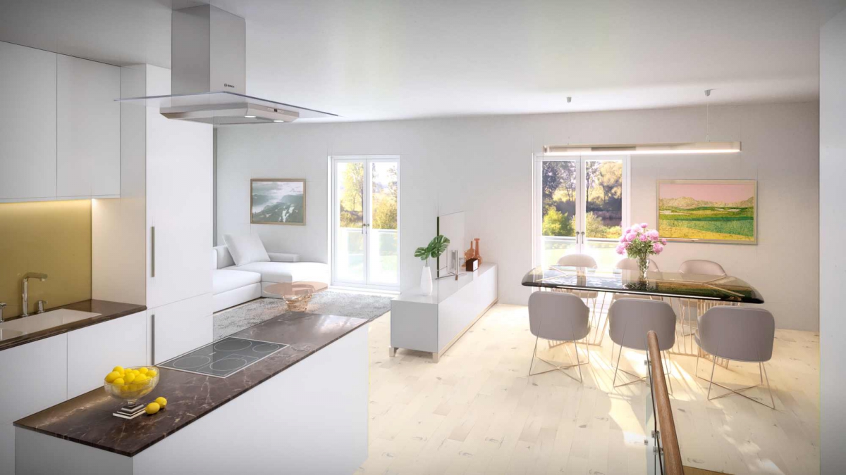 3D-Renderings Wohnen Essen - Architekturvisualisierung, 3D ...